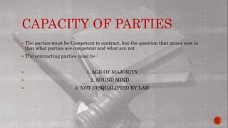 CAPACITY OF PARTIES (LAW) | PPTX | Law