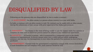 CAPACITY OF PARTIES (LAW) | PPTX | Law