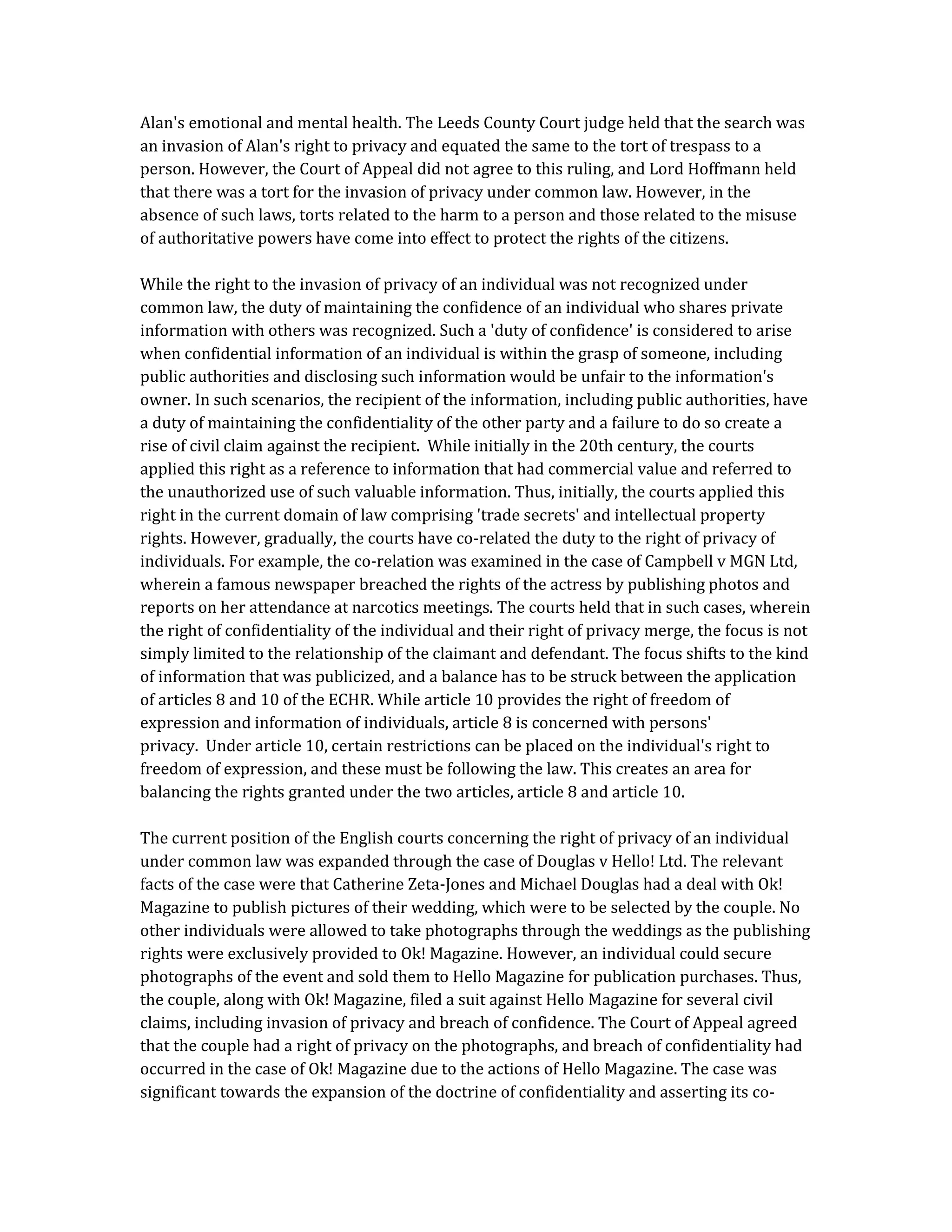 LAW2015B Law Of Torts.docx