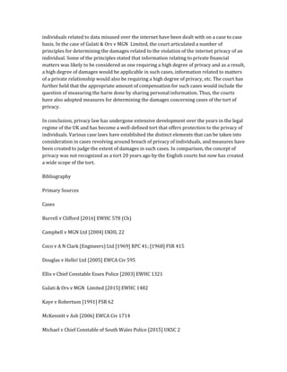 LAW2015B Law Of Torts.docx | Internet Safety | Parenting