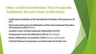Arbitral Institutions & Procedural Rules.pptx