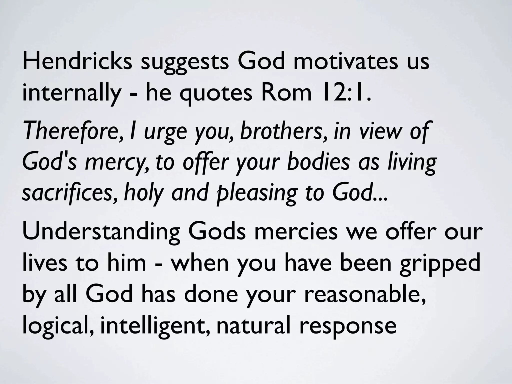 Howard Hendricks: The Law of Encouragement | KEY