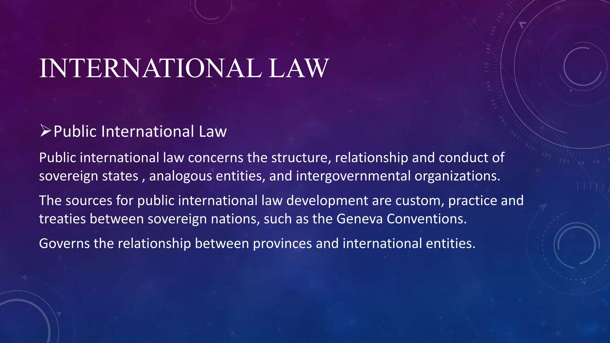 Law and classification of law | PPTX