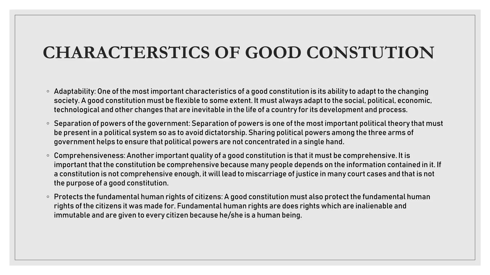 LAW AND CONSTITUTION | PPTX