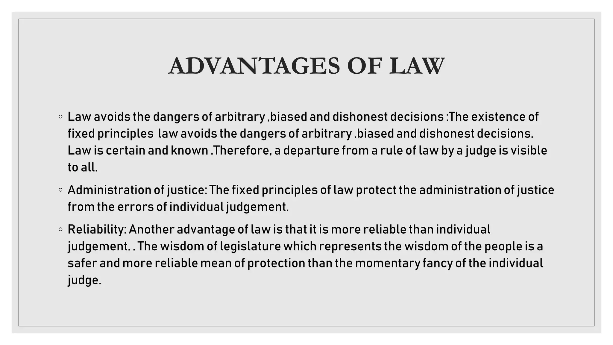 LAW AND CONSTITUTION | PPTX