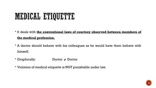 Law and Ethics class on NMC, Forensic Medicine, Chapter 1 (updated) | PPT