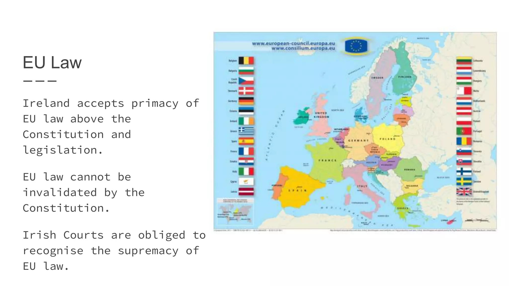 Law and ethics 2 b sources of law in ireland | PPT