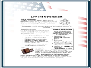 Law and justice | PPTX | Education
