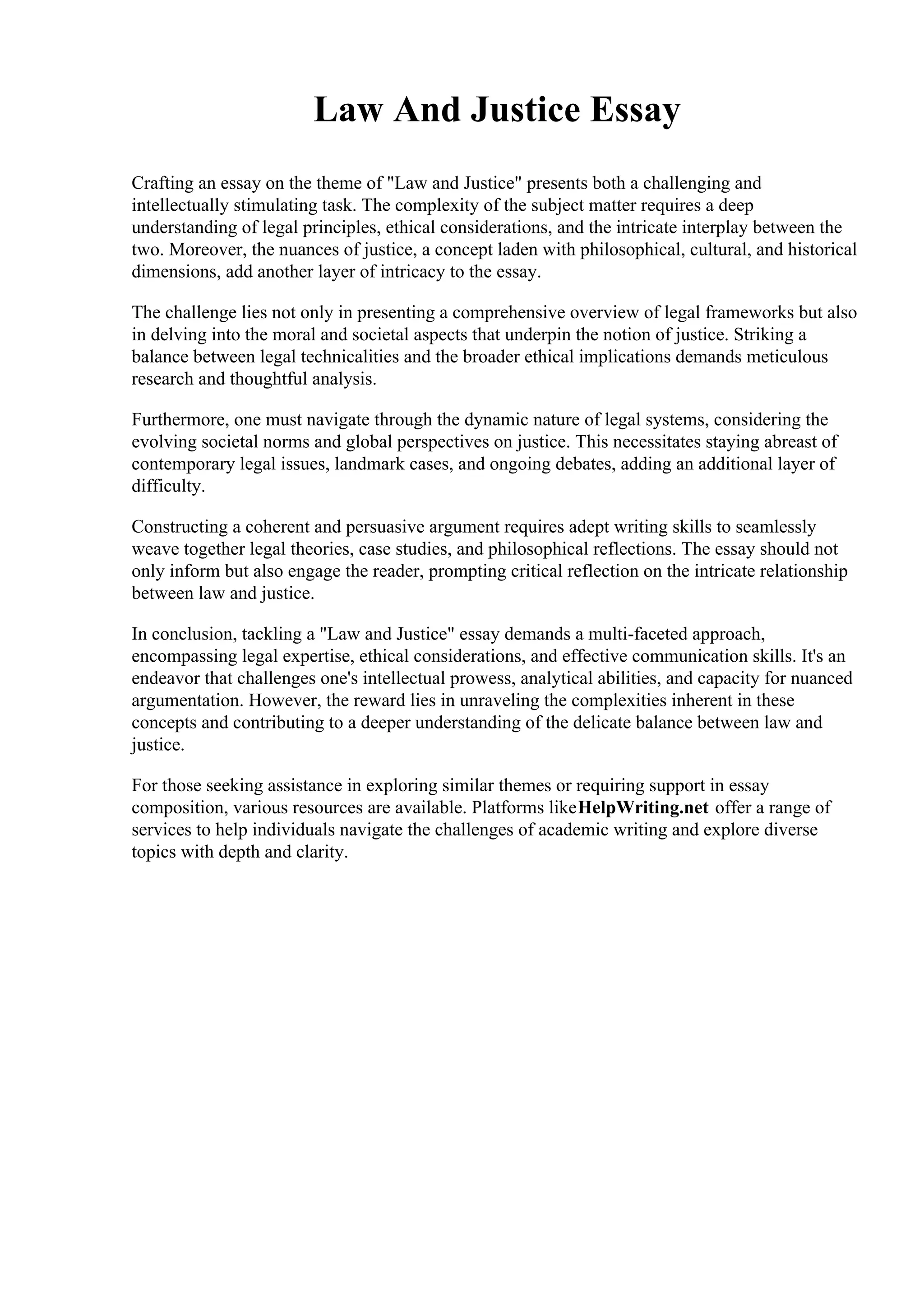 Law And Justice Essay.pdf