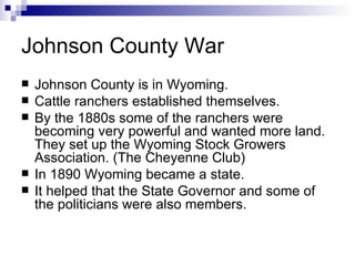 Law And Order In The West | PPT