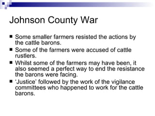 Law And Order In The West | PPT