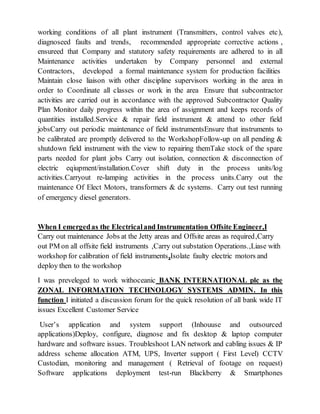 Lawani coren report summary | DOCX