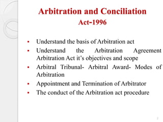 Law arbiration | PPT