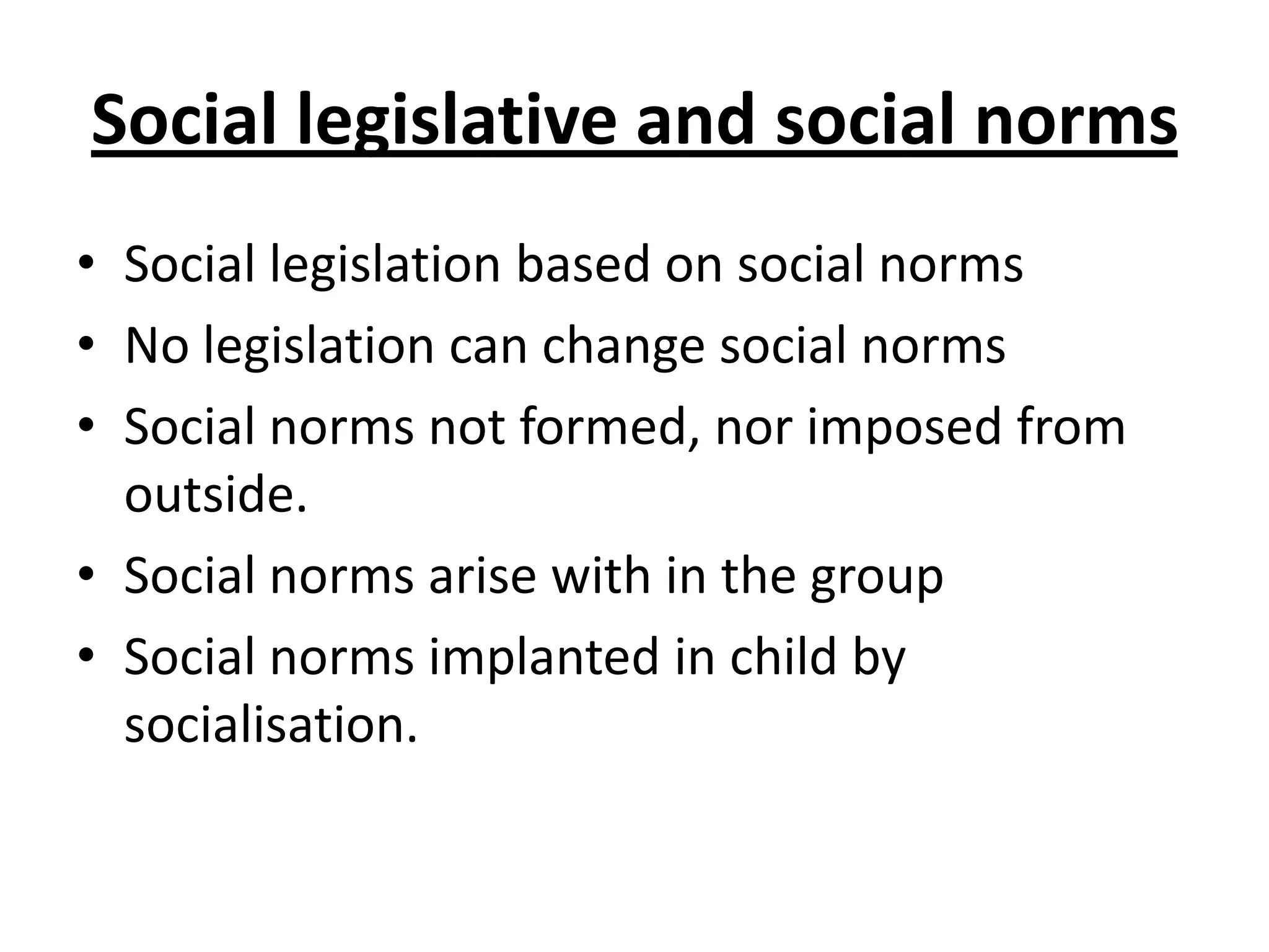 Law as an instrument of social change | PPTX