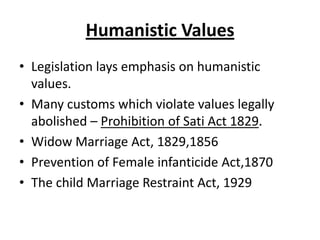 Law as an instrument of social change | PPTX