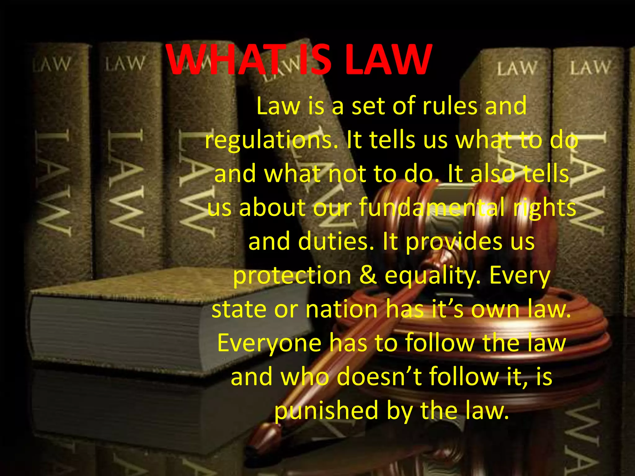 Law as an instrument of social engineering | PPTX