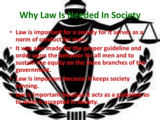 Law as an instrument of social engineering | PPTX