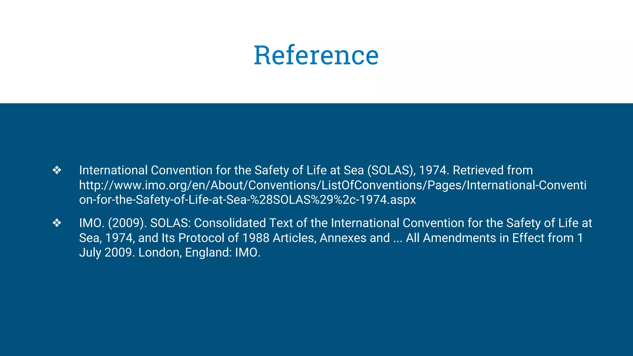 SOLAS - Chapter II-2 - Construction - Fire protection, fire detection ...