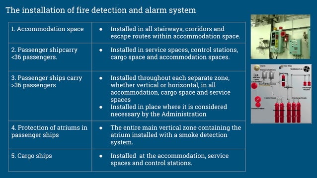SOLAS - Chapter II-2 - Construction - Fire protection, fire detection ...