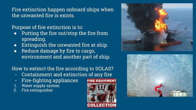 SOLAS - Chapter II-2 - Construction - Fire protection, fire detection ...