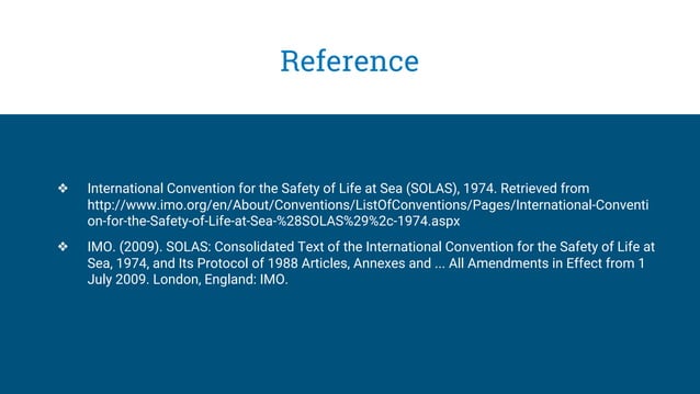 SOLAS - Chapter II-2 - Construction - Fire protection, fire detection ...