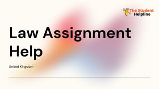 Law Assignment help | PPT