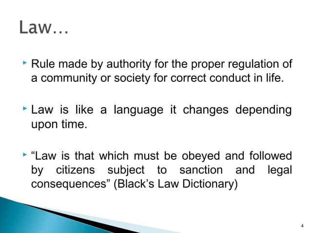 Law & business law | PPT