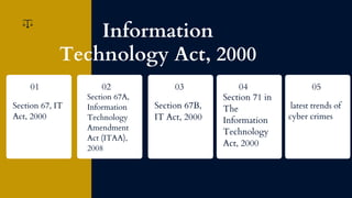 Information Technology Act, 2000 | PPT