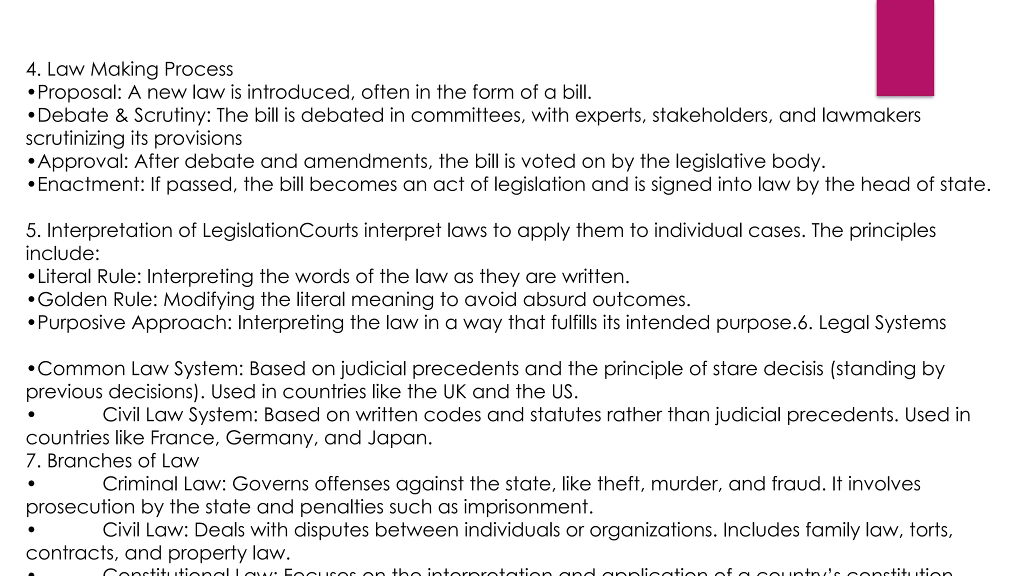 Introduction to Law class presentation .pptx