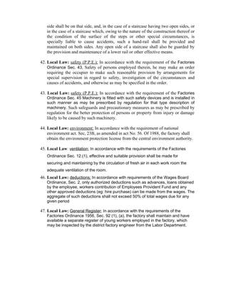 Law codes , labor standard and factory ordinance | DOC
