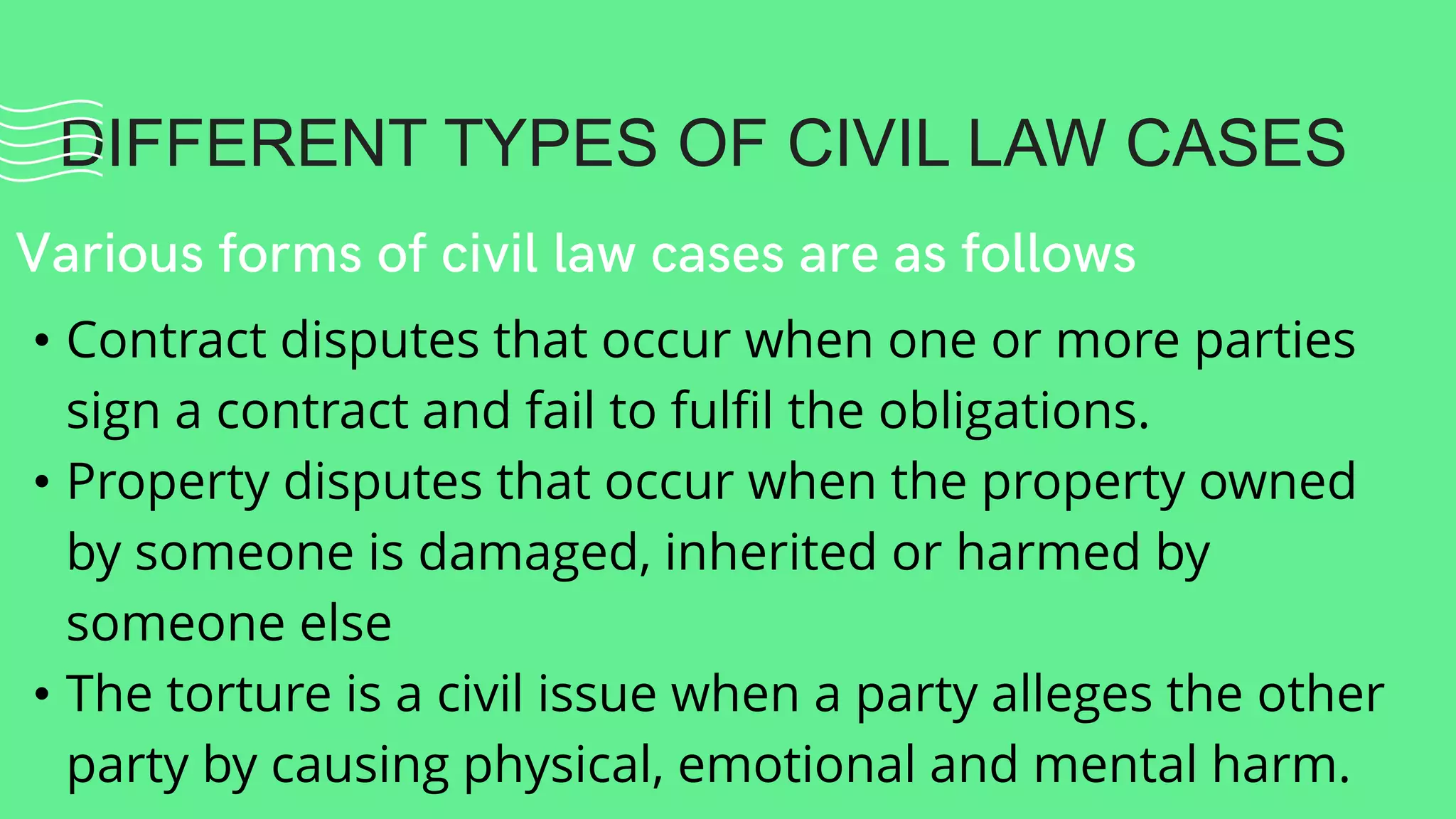 Basics Of Civil Law | PPTX