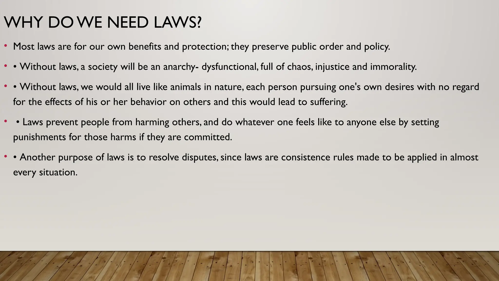 Law & Criminality Justice Crime rules government | PPTX