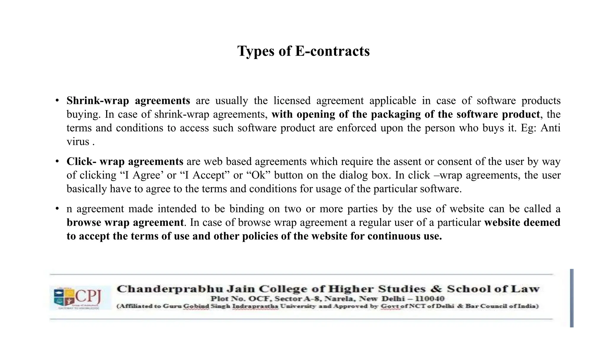 Law & Emerging Technology - The Model Law on E-Commerce (Unit 2).pptx