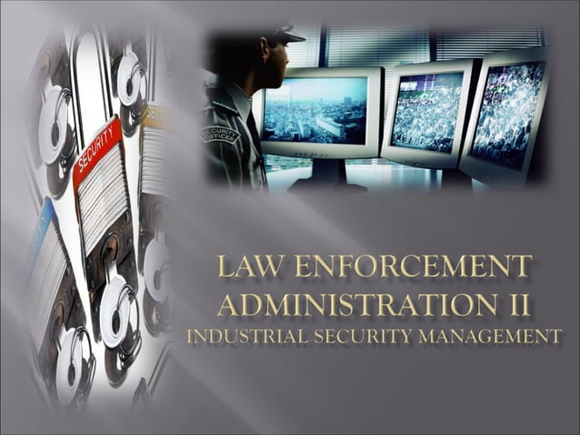 Law Enforcement Administration II | PPT | Crime & Harmful Acts to ...