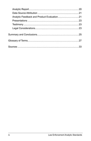 Law Enforcement Analytic Standards Department | PDF | Computer Software ...