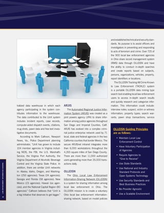 Law Enforcement Information Sharing And The Implications For Local ...