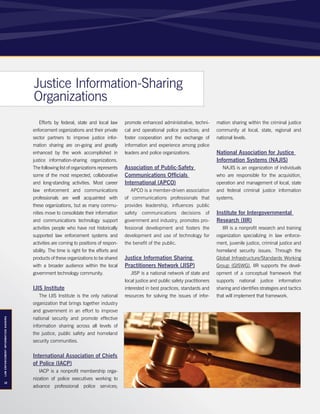 Law Enforcement Information Sharing And The Implications For Local Government | PDF