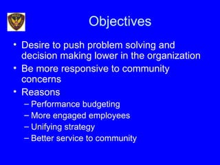 Law Enforcement Job Design For Self Motivation | PPT