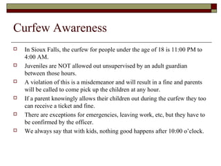 Discipline and Curfew | PPT