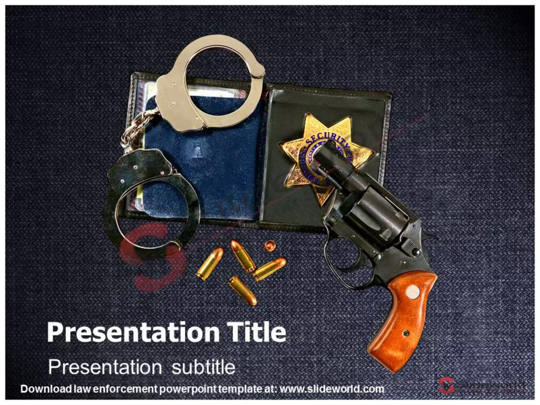 law enforcement powerpoint template - Slide World | PPT