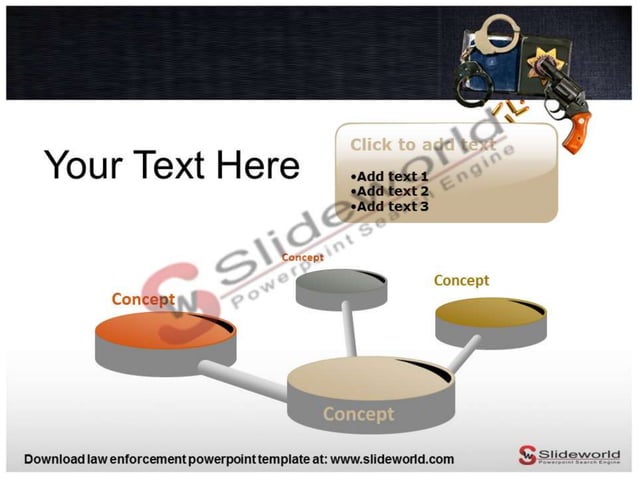 law enforcement powerpoint template - Slide World | PPTX