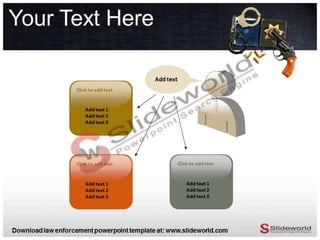 law enforcement powerpoint template - Slide World | PPTX