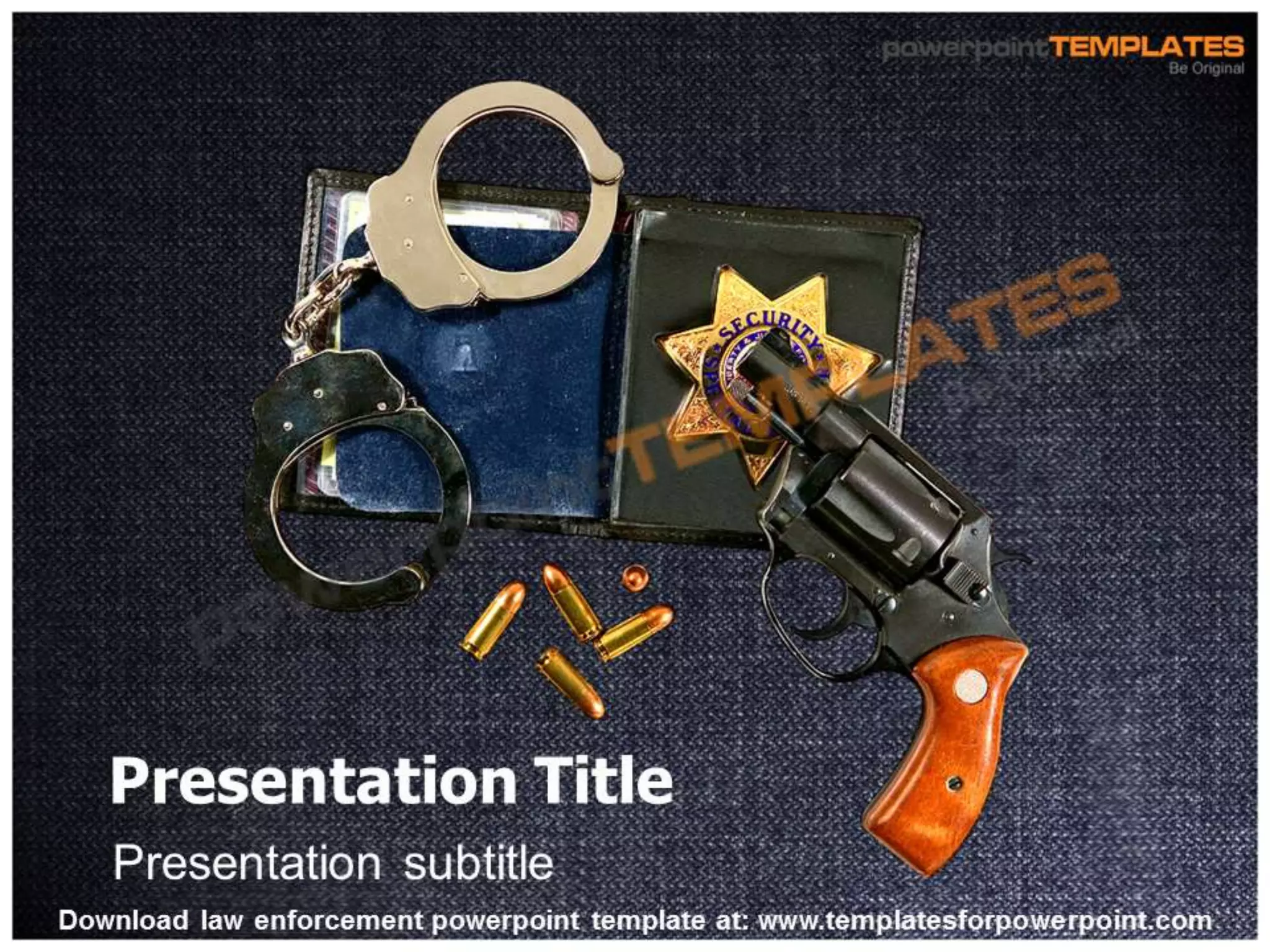 law enforcement powerpoint template - Templates For PowerPoint | PPTX