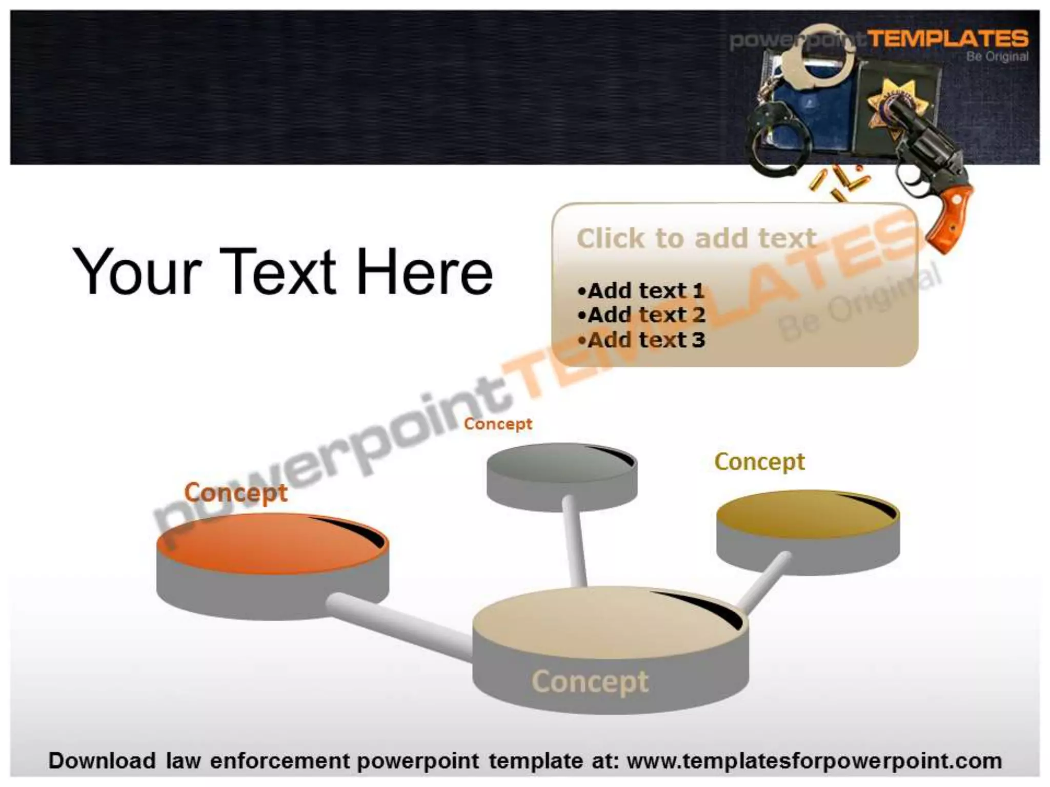 law enforcement powerpoint template - Templates For PowerPoint | PPTX