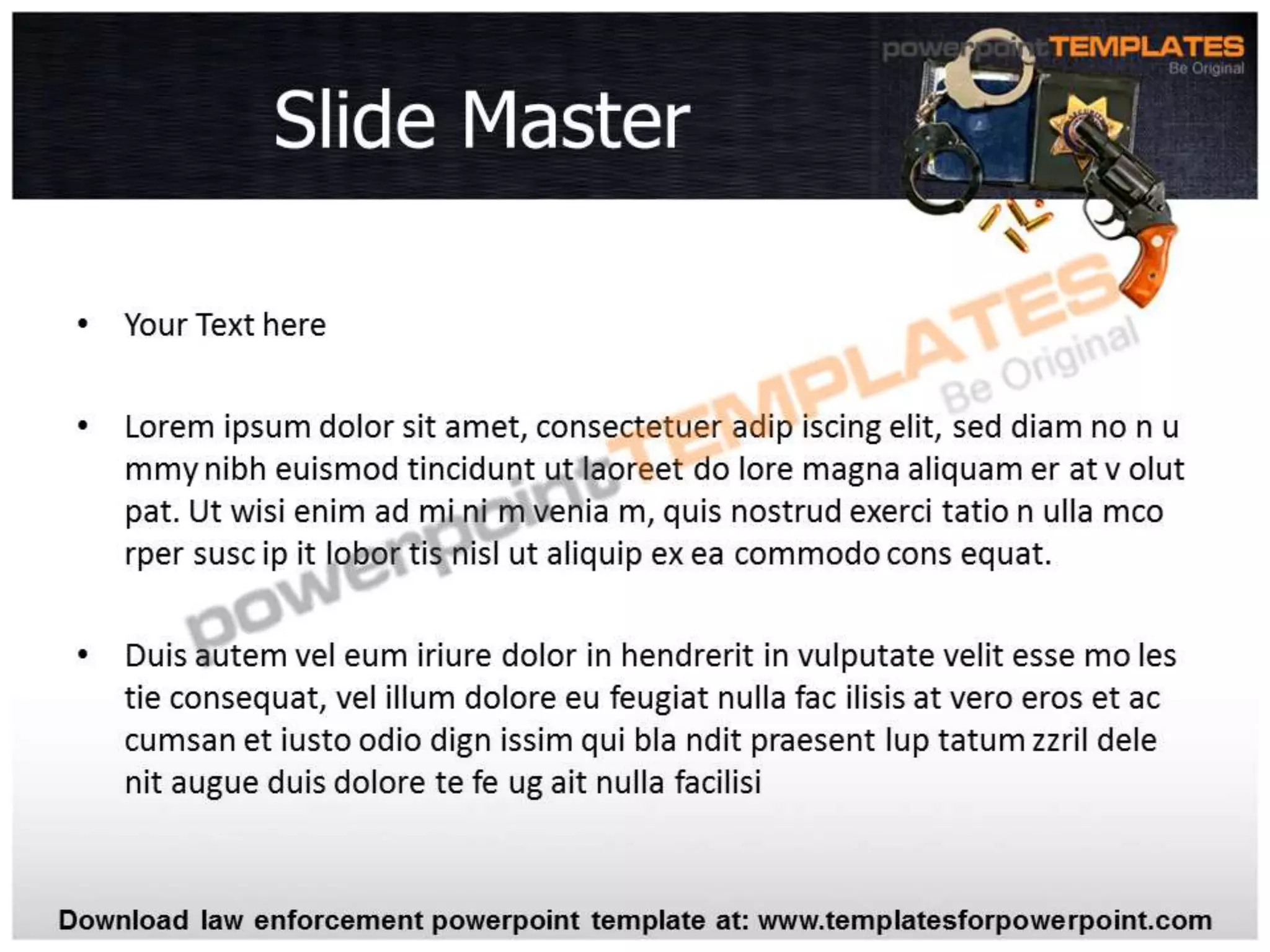 law enforcement powerpoint template - Templates For PowerPoint | PPT ...