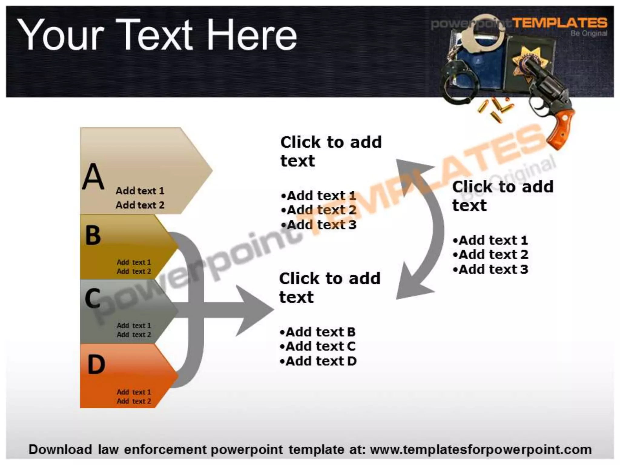 law enforcement powerpoint template - Templates For PowerPoint | PPTX