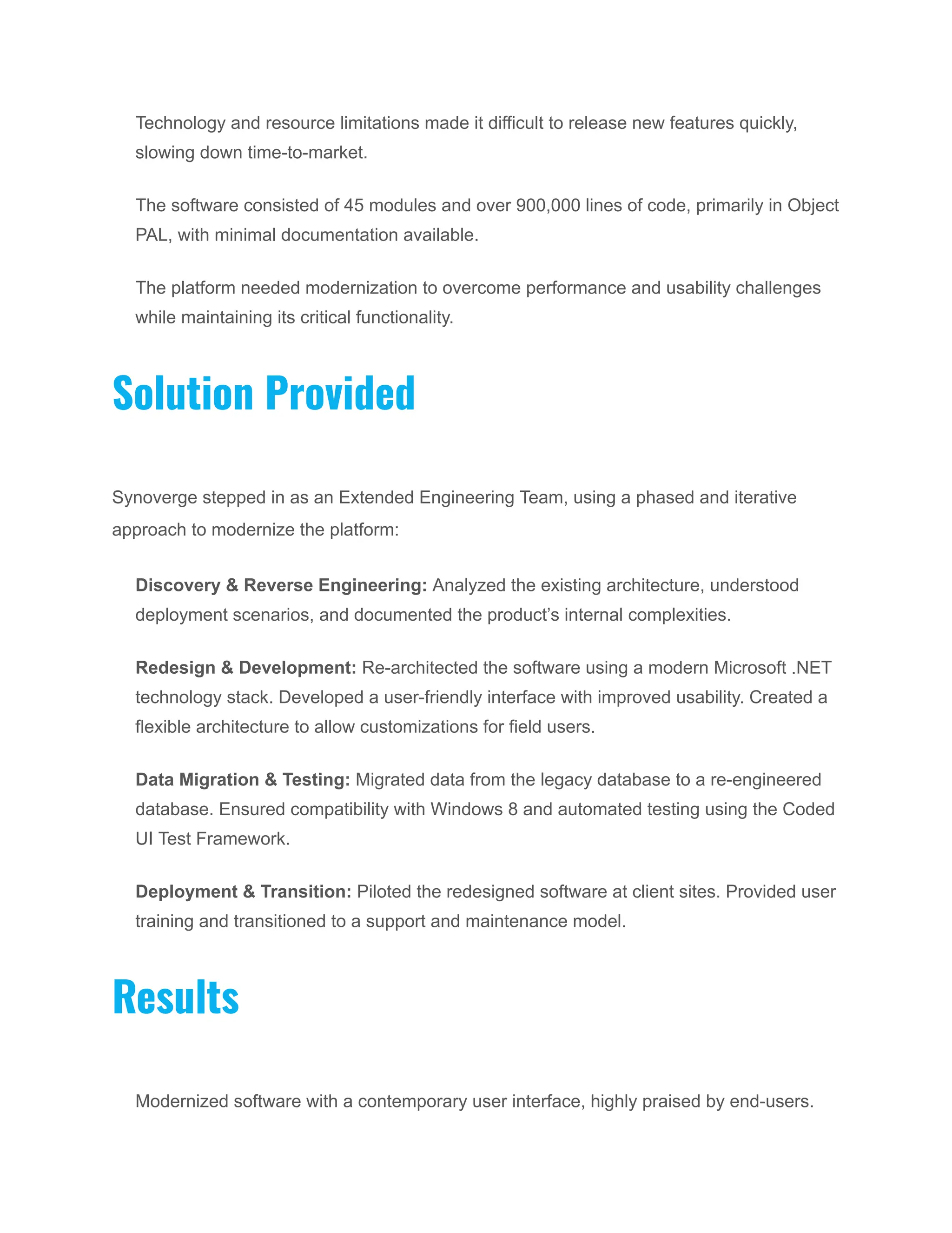 Law Enforcement Software Modernized with Microsoft | PDF