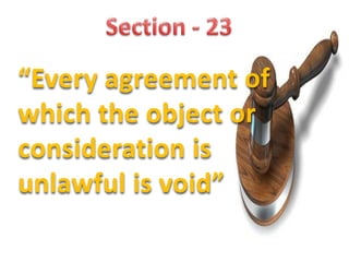 Lawful consideration and object | PPTX