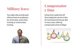 Concepts and types of vacations | PPTX