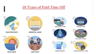 Concepts and types of vacations | PPTX